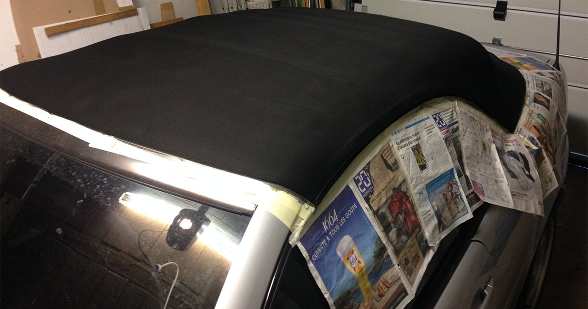 Entretenir, nettoyer et imperméabiliser une capote de cabriolet